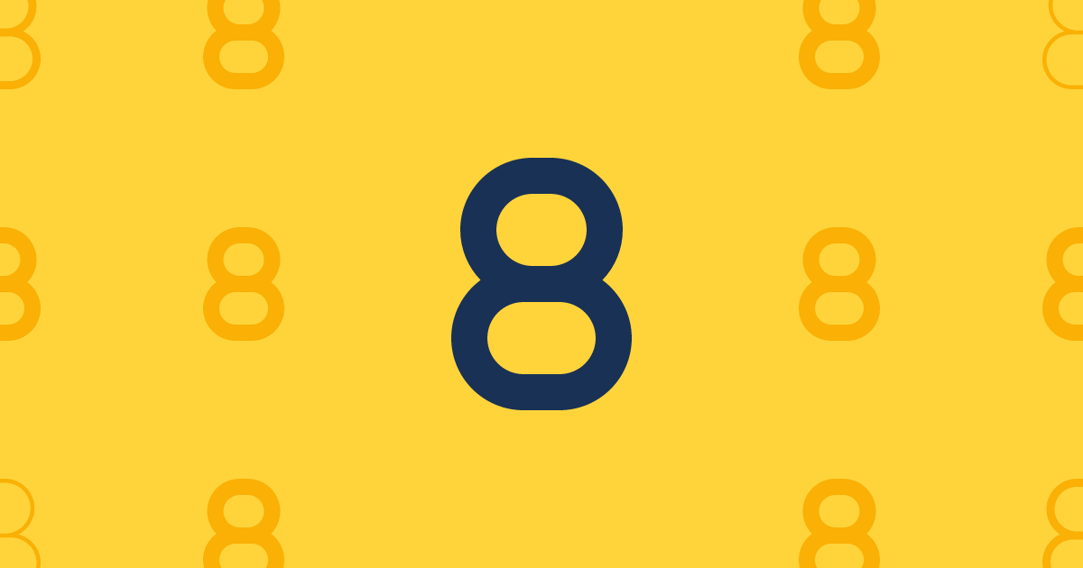 8 Regular Icon | Font Awesome