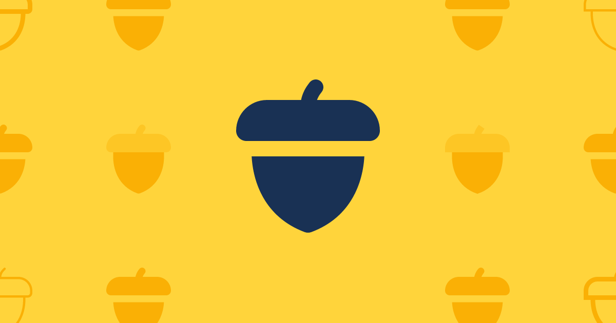 Acorn Regular Icon | Font Awesome