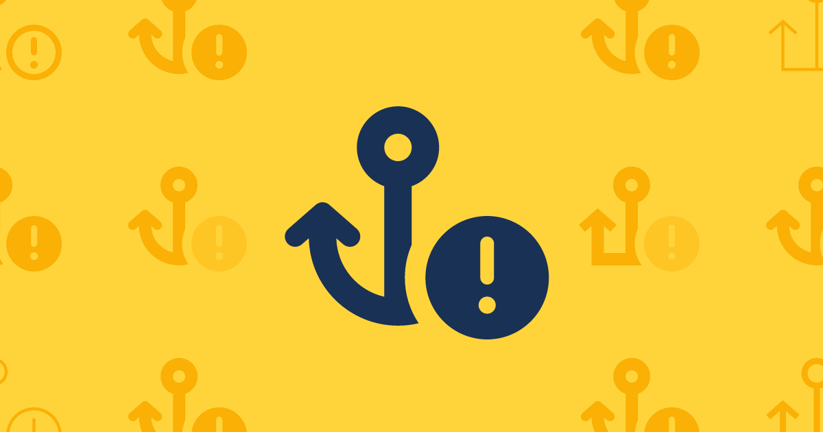 Anchor Circle Exclamation Icon | Font Awesome
