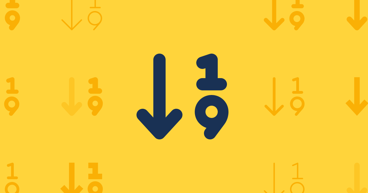 Arrow Down 1 9 Icon | Font Awesome