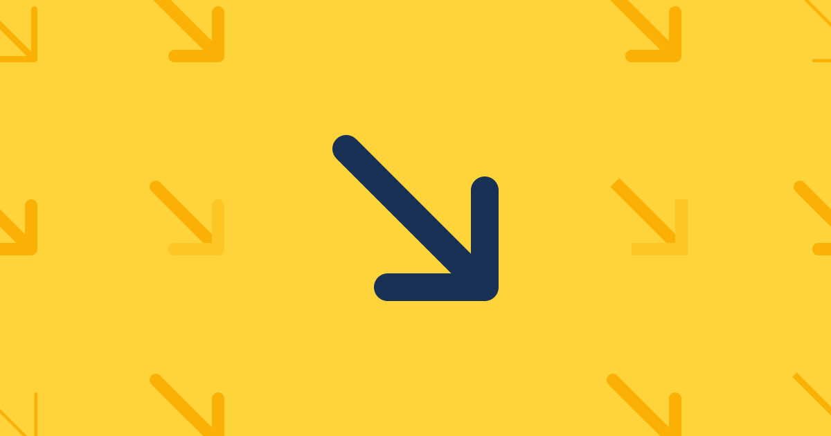 Arrow Down Right Classic Solid Icon | Font Awesome