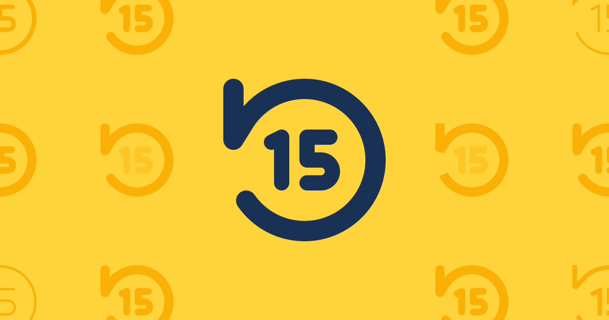 Arrow Rotate Left 15 Icon | Font Awesome