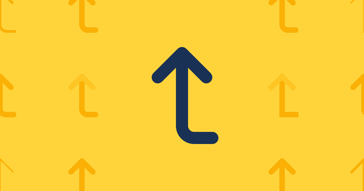 Arrow Turn Left Up Solid Icon | Font Awesome