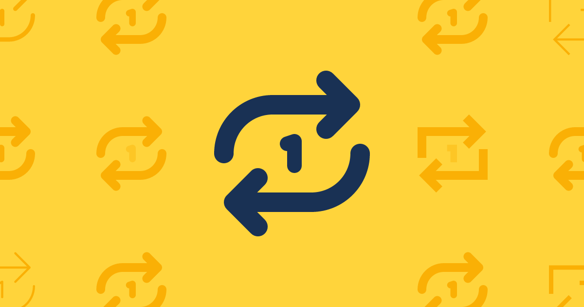 Arrows Repeat 1 Solid Icon | Font Awesome