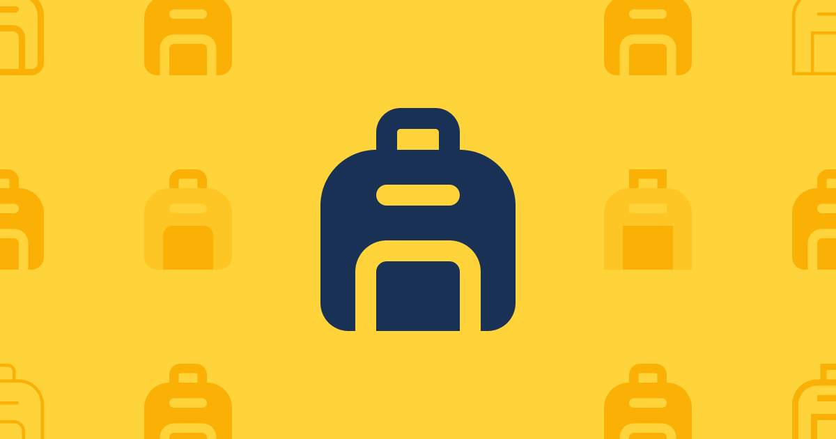 Backpack Solid Icon | Font Awesome