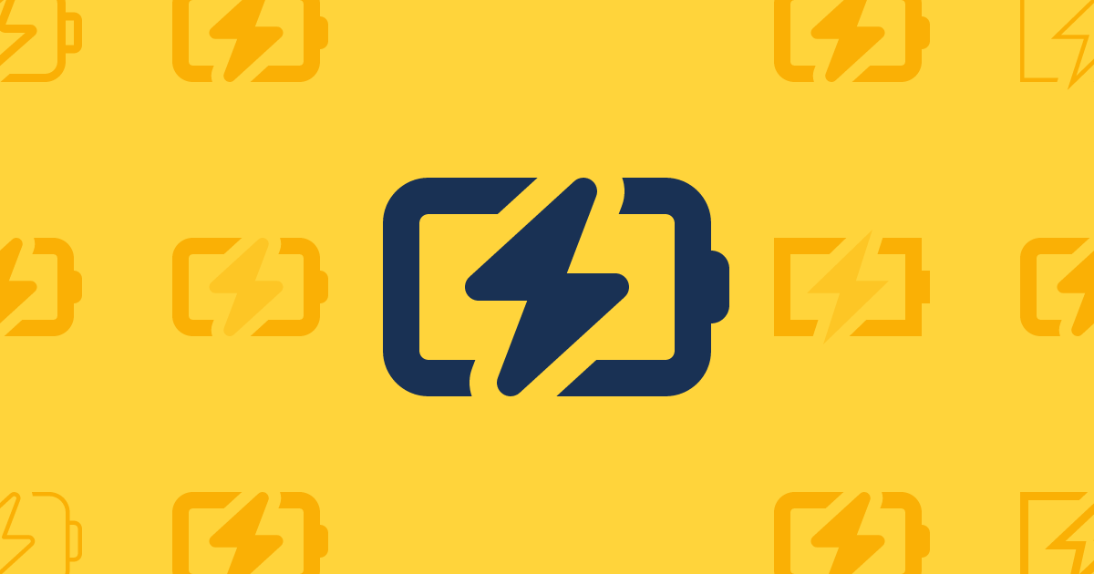 Battery Bolt Solid Icon | Font Awesome