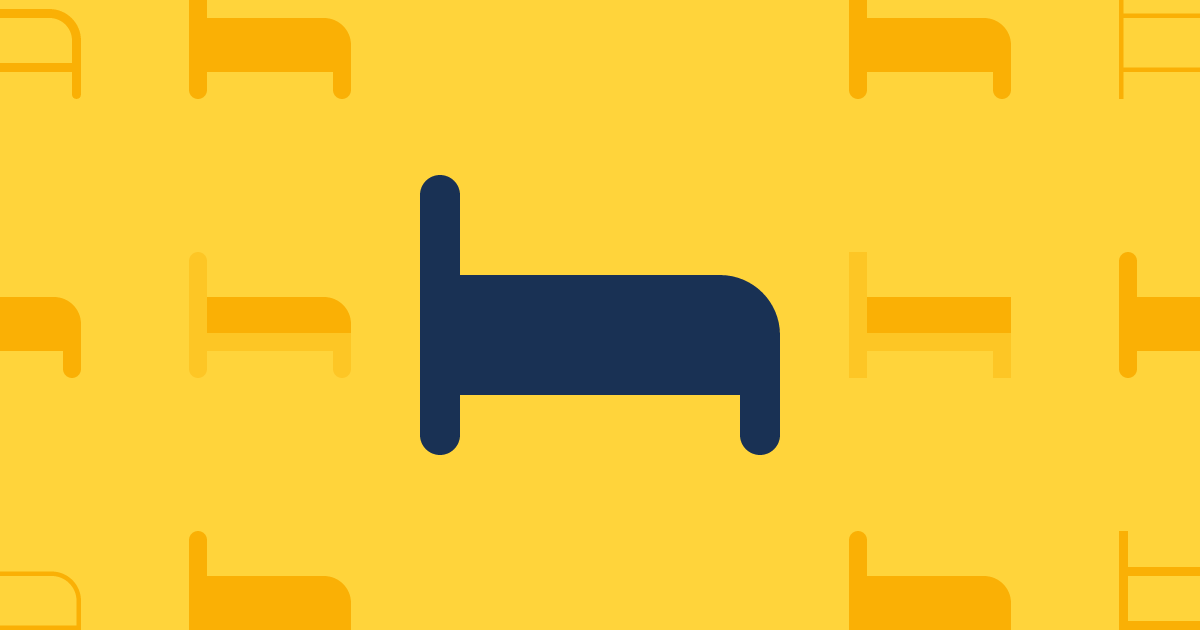 Bed Empty Regular Icon | Font Awesome