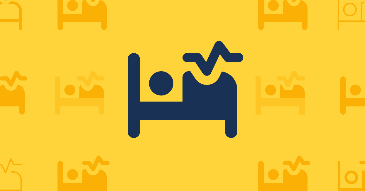 Bed Pulse Classic Solid Icon | Font Awesome