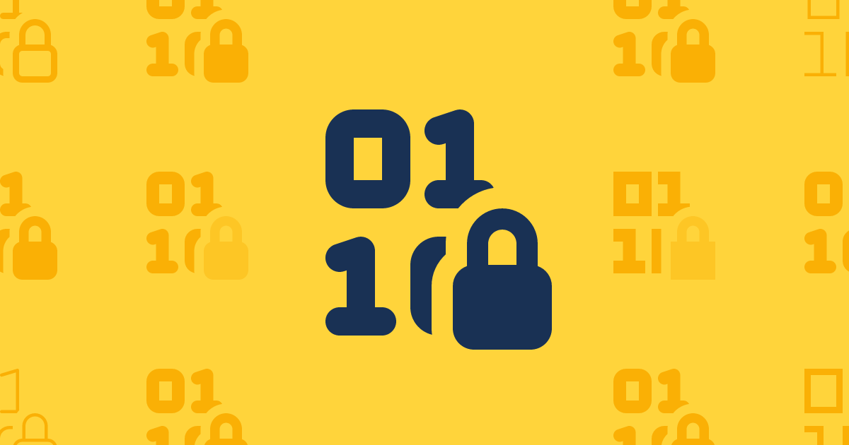 Binary Lock Solid Icon | Font Awesome