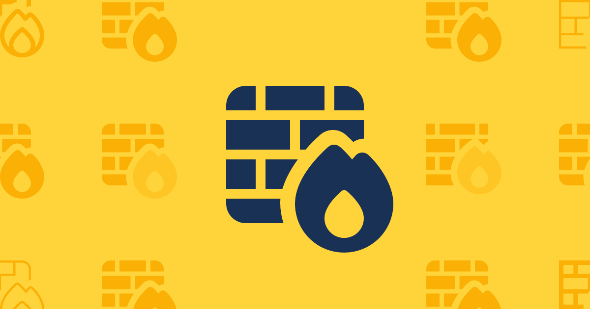 Block Brick Fire Classic Light Icon | Font Awesome