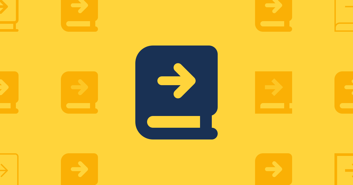 Book Arrow Right Classic Solid Icon | Font Awesome