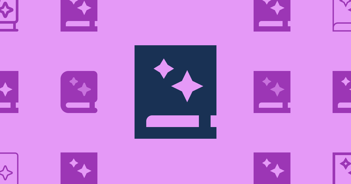 Book Sparkles Sharp Solid Icon | Font Awesome