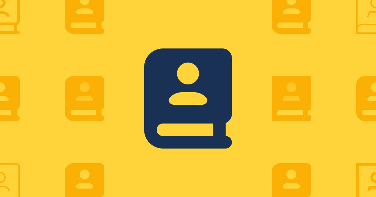 Book User Solid Icon | Font Awesome