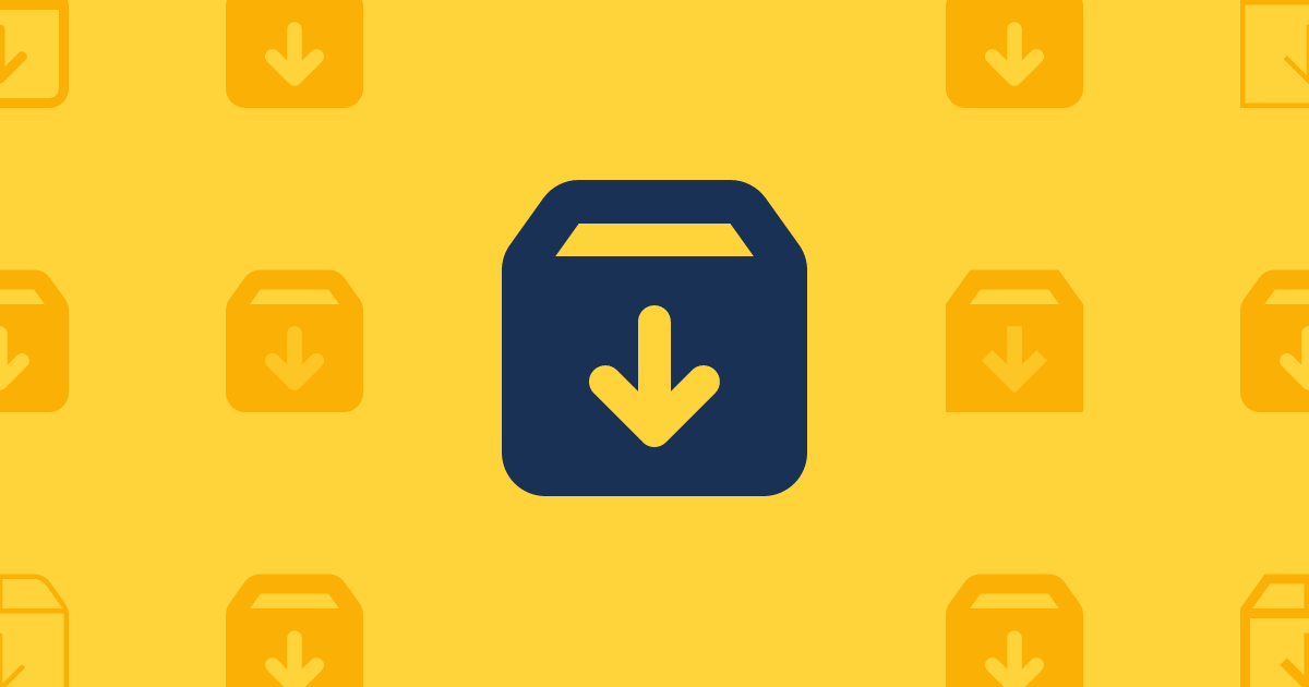 Box Arrow Down Icon | Font Awesome