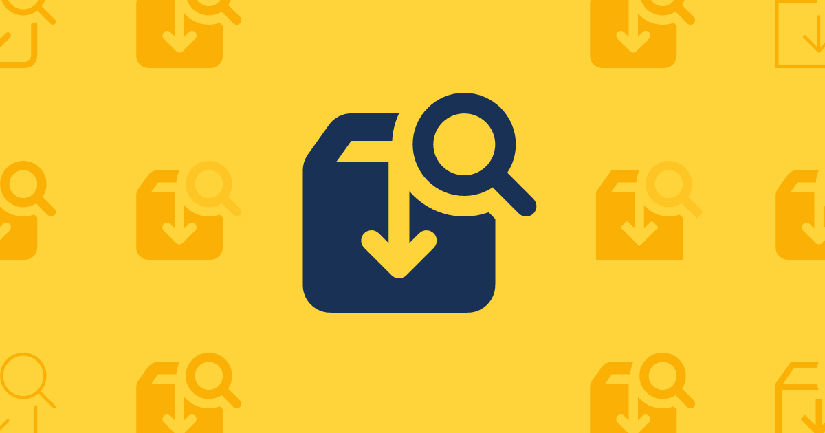 Box Arrow Down Magnifying Glass Icon | Font Awesome