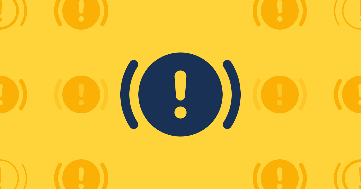 Brake Warning Classic Regular Icon | Font Awesome