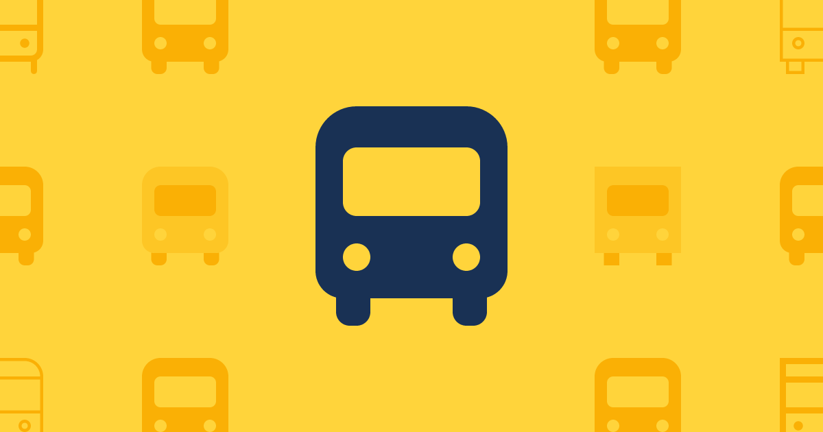 Bus Simple Classic Solid Icon | Font Awesome