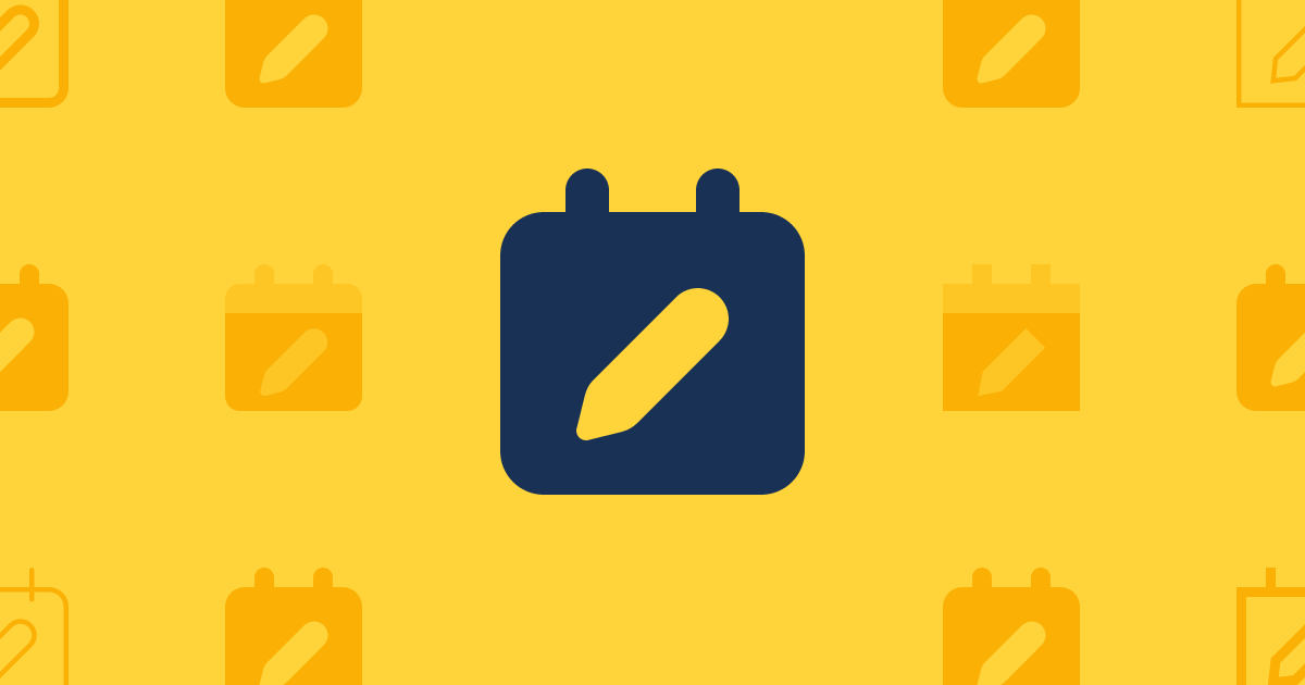 Calendar Pen Filled Icon (Classic Solid) — SVG Download | Font Awesome