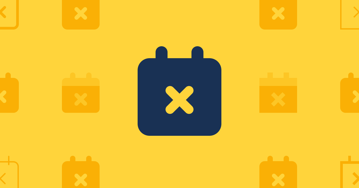 Calendar Xmark Filled Icon (Classic Solid) — Free SVG Download | Font ...