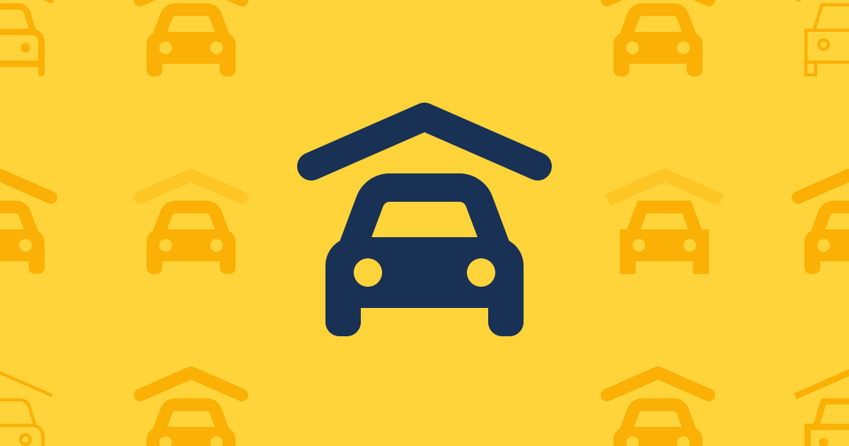 Car Garage Classic Solid Icon | Font Awesome