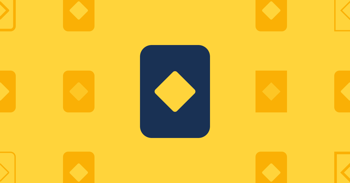 Card Diamond Classic Regular Icon | Font Awesome