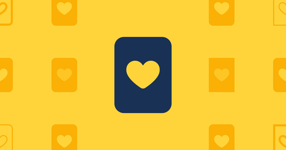 Card Heart Filled Icon (Classic Solid) — SVG Download | Font Awesome