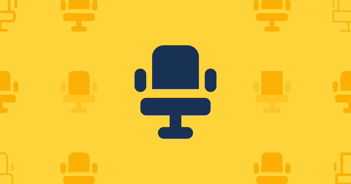 Chair Office Icon | Font Awesome
