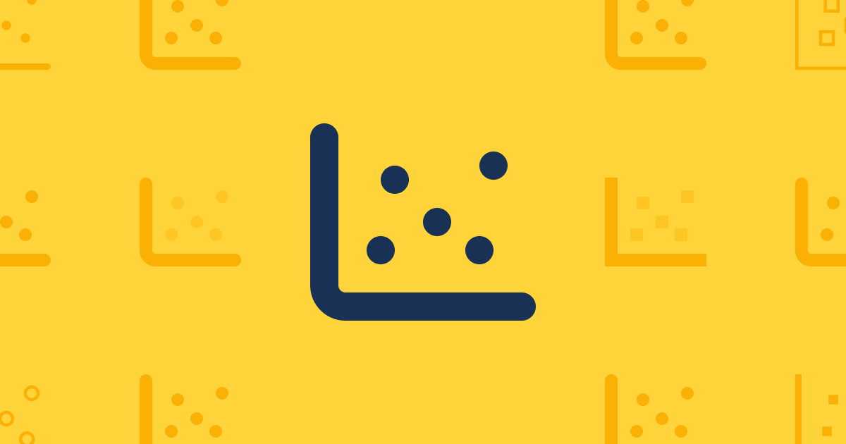 Chart Scatter Classic Regular Icon | Font Awesome