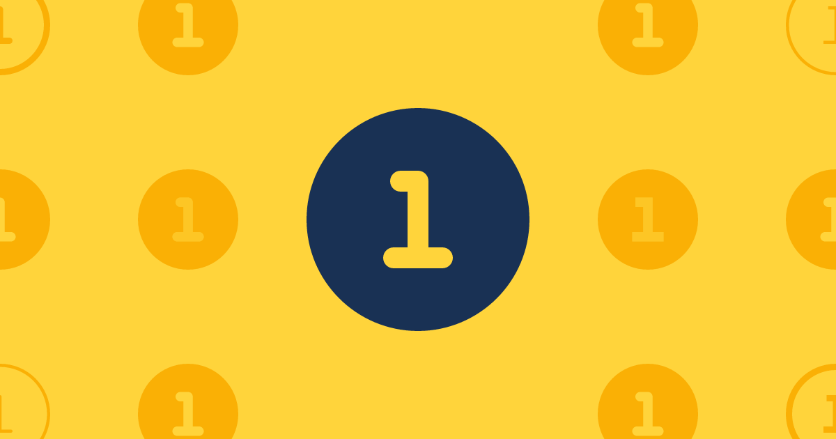 Circle 1 Icon | Font Awesome