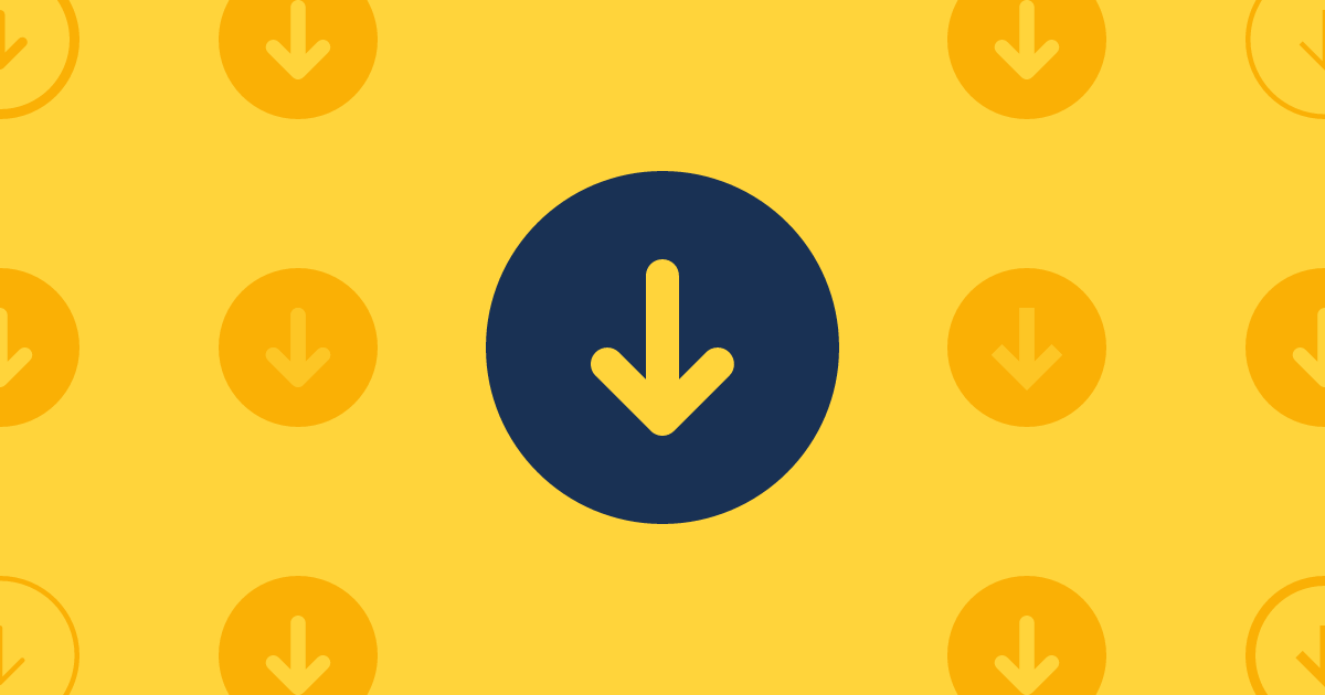 Circle Arrow Down Classic Solid Icon | Font Awesome