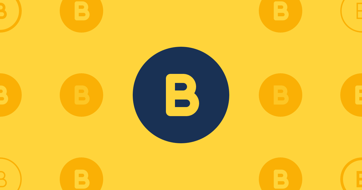 Circle B Classic Solid Icon | Font Awesome
