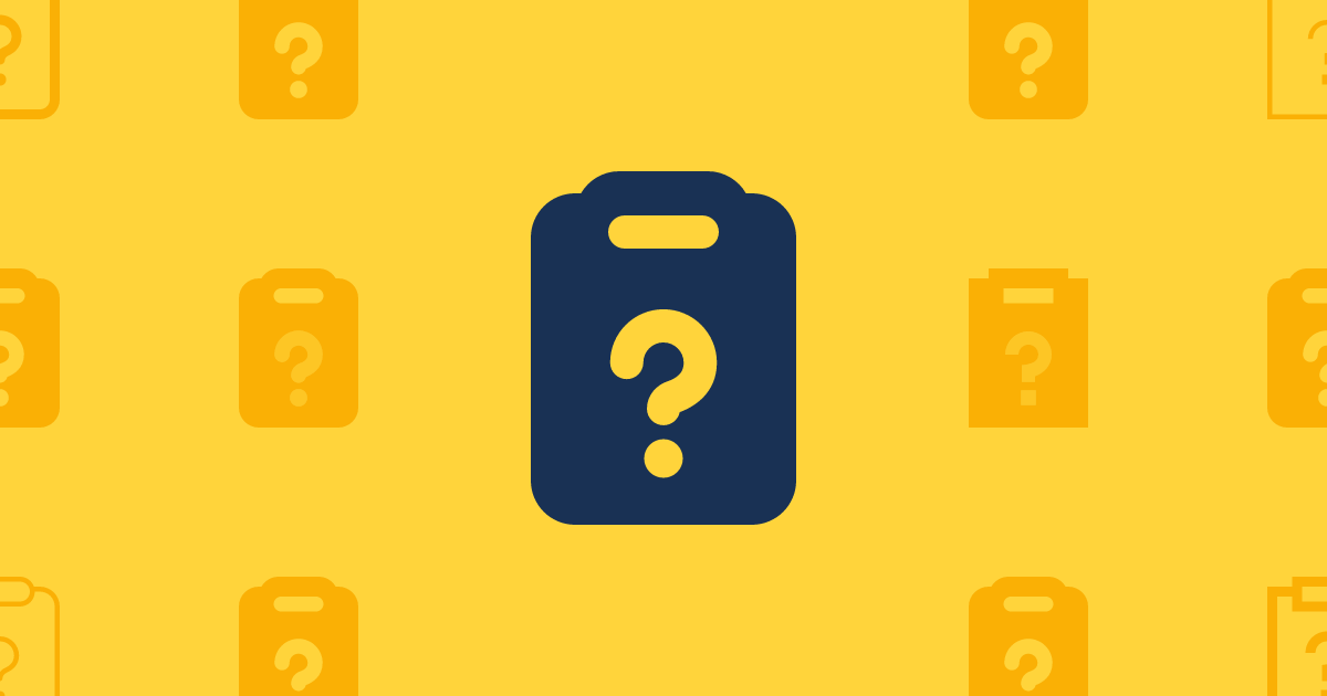 Clipboard Question Classic Regular Icon | Font Awesome
