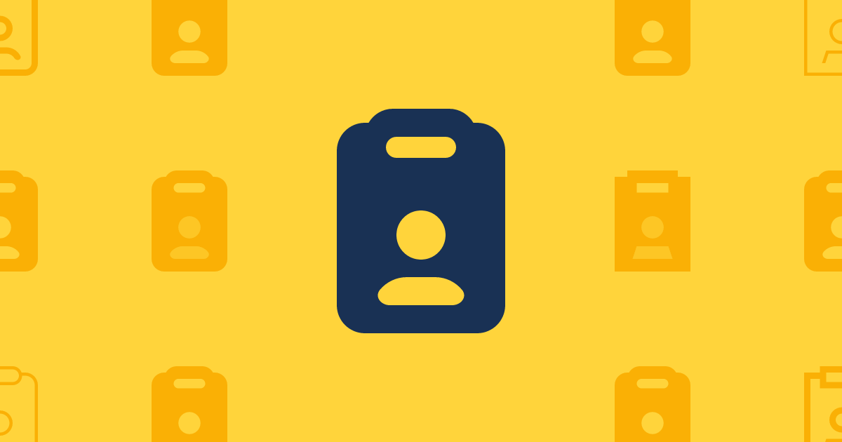 Clipboard User Solid Icon | Font Awesome