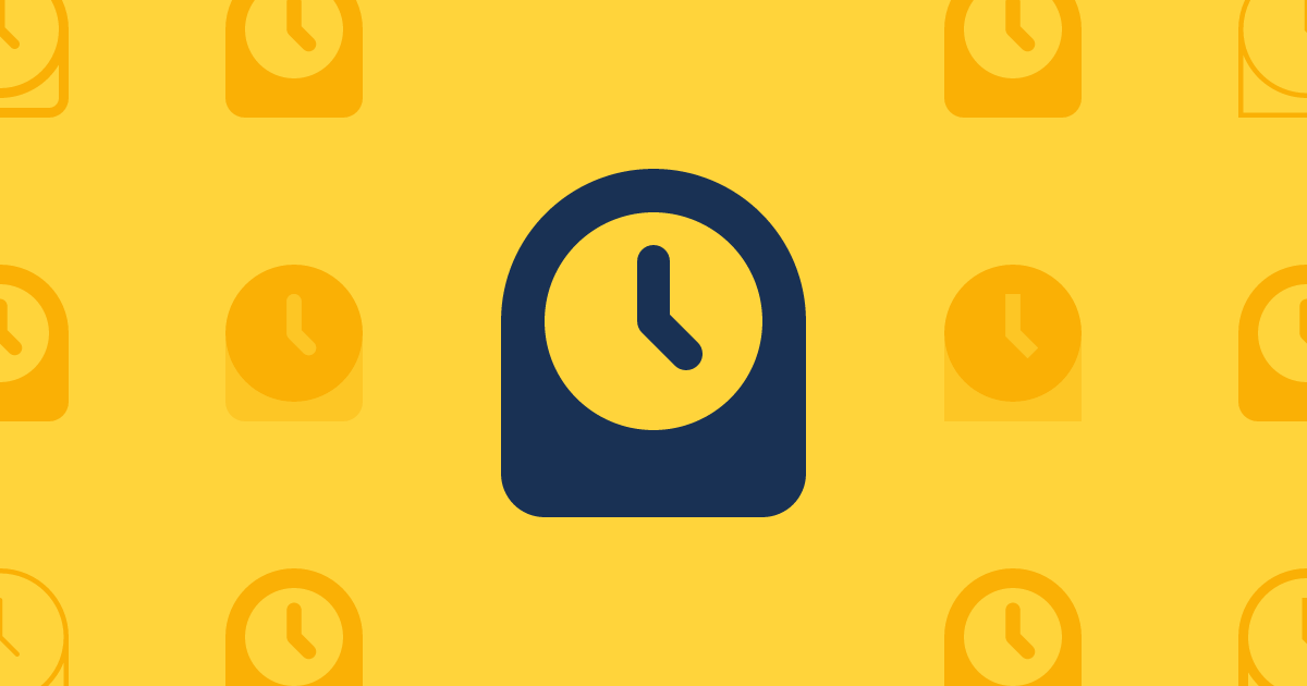 Clock Desk Solid Icon | Font Awesome