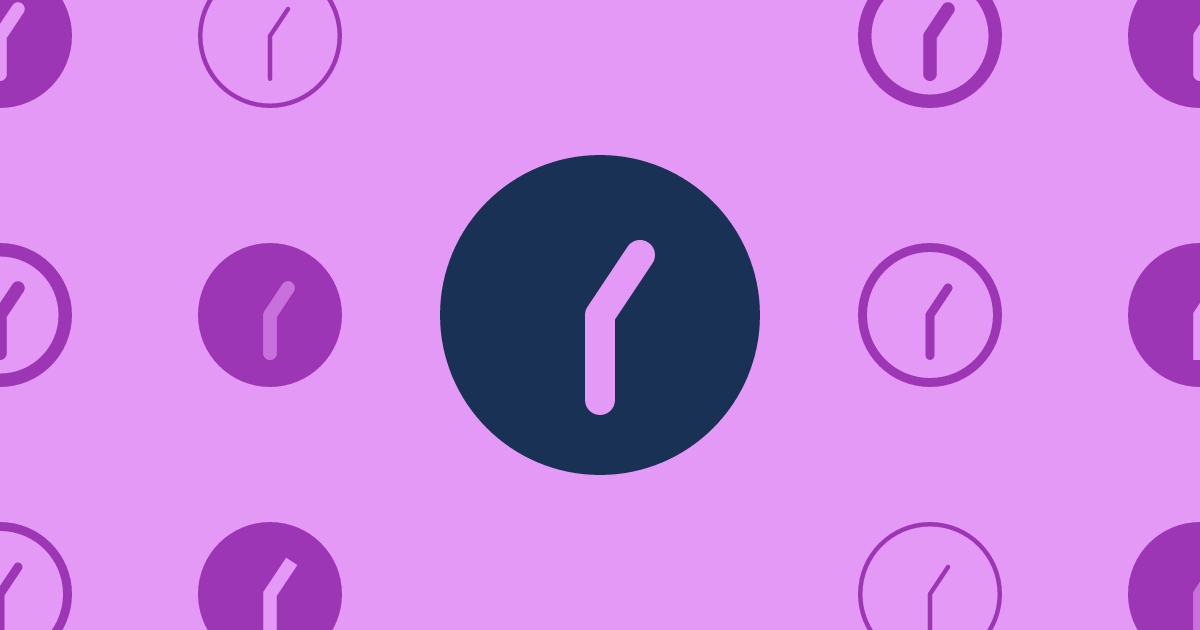 Clock One Thirty Classic Solid Icon | Font Awesome