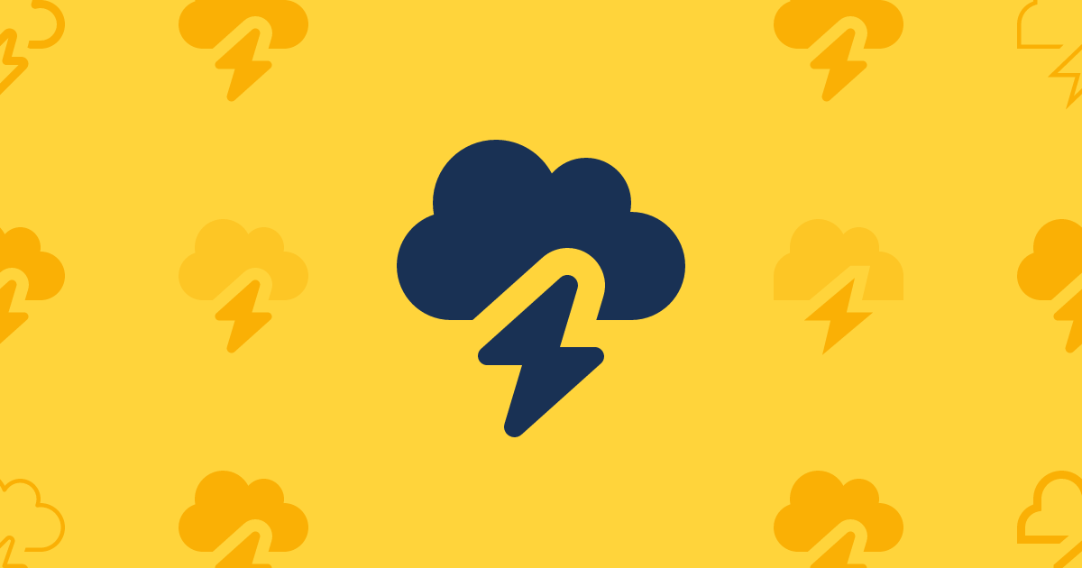 Cloud Bolt Classic Solid Icon | Font Awesome