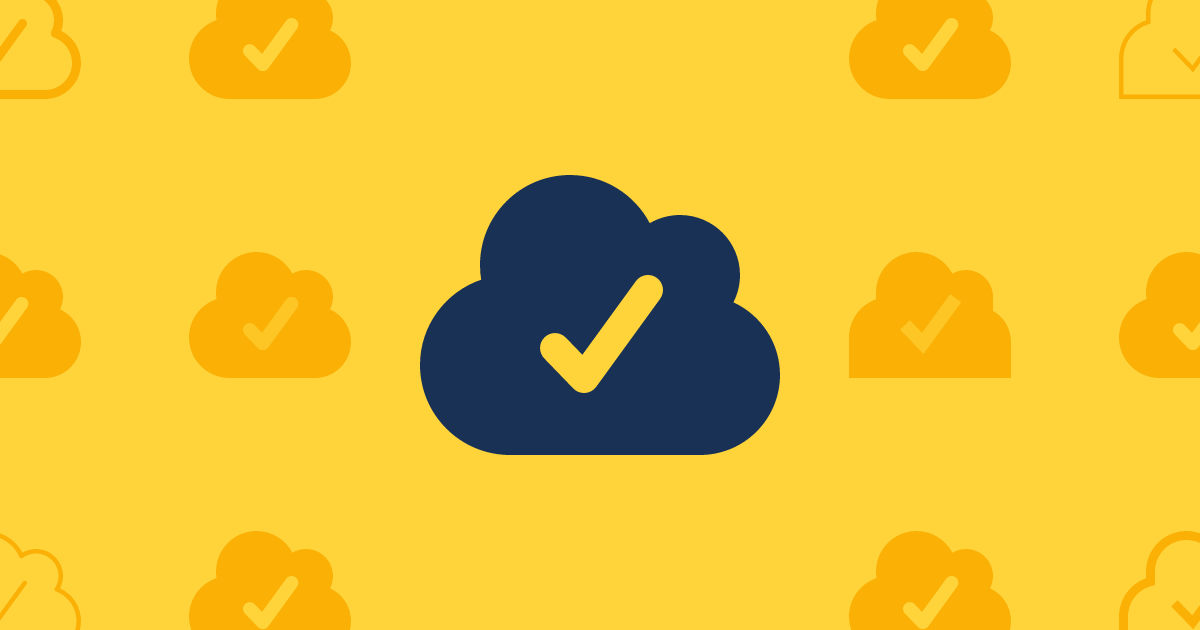 Cloud Check Icon | Font Awesome