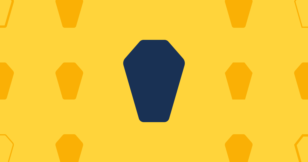 Coffin Solid Icon | Font Awesome