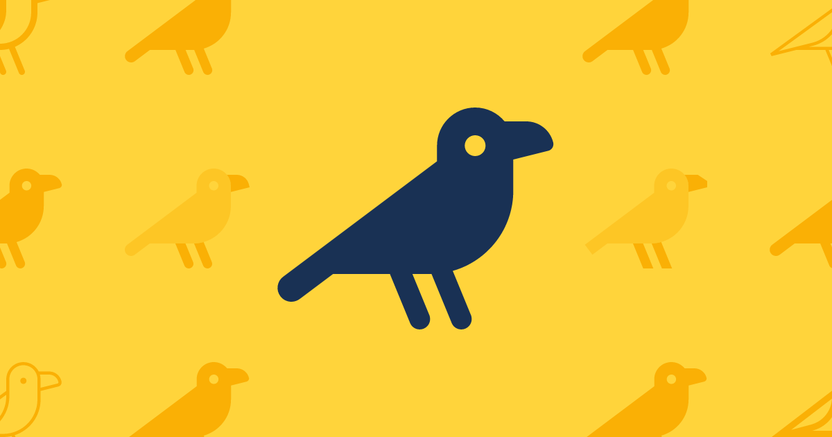 Crow Solid Icon | Font Awesome