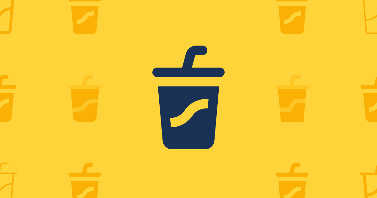Cup Straw Swoosh Regular Icon | Font Awesome