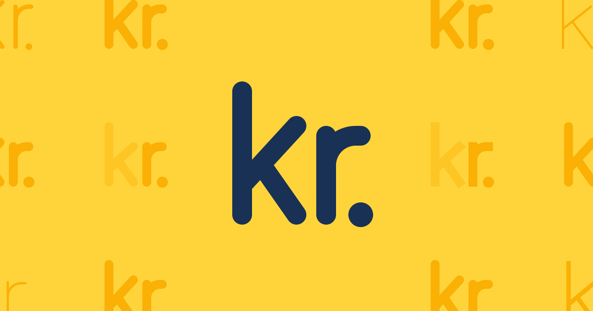 Danish Krone Sign Icon | Font Awesome
