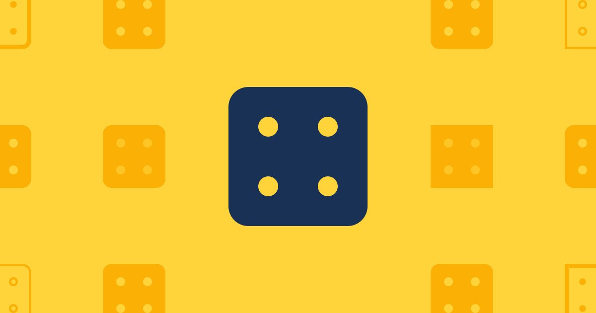 Dice Four Classic Regular Icon | Font Awesome