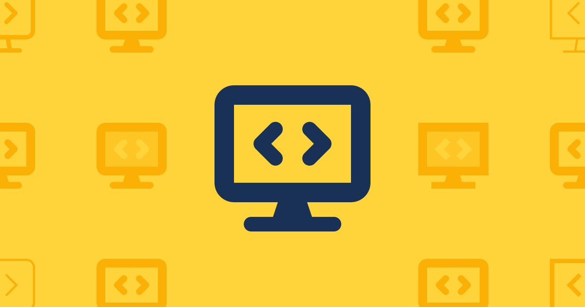 Display Code Classic Solid Icon | Font Awesome