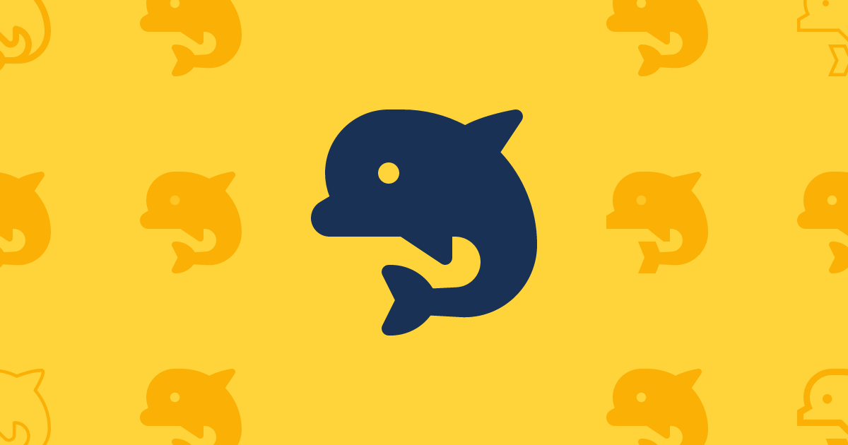 Dolphin Classic Solid Icon | Font Awesome