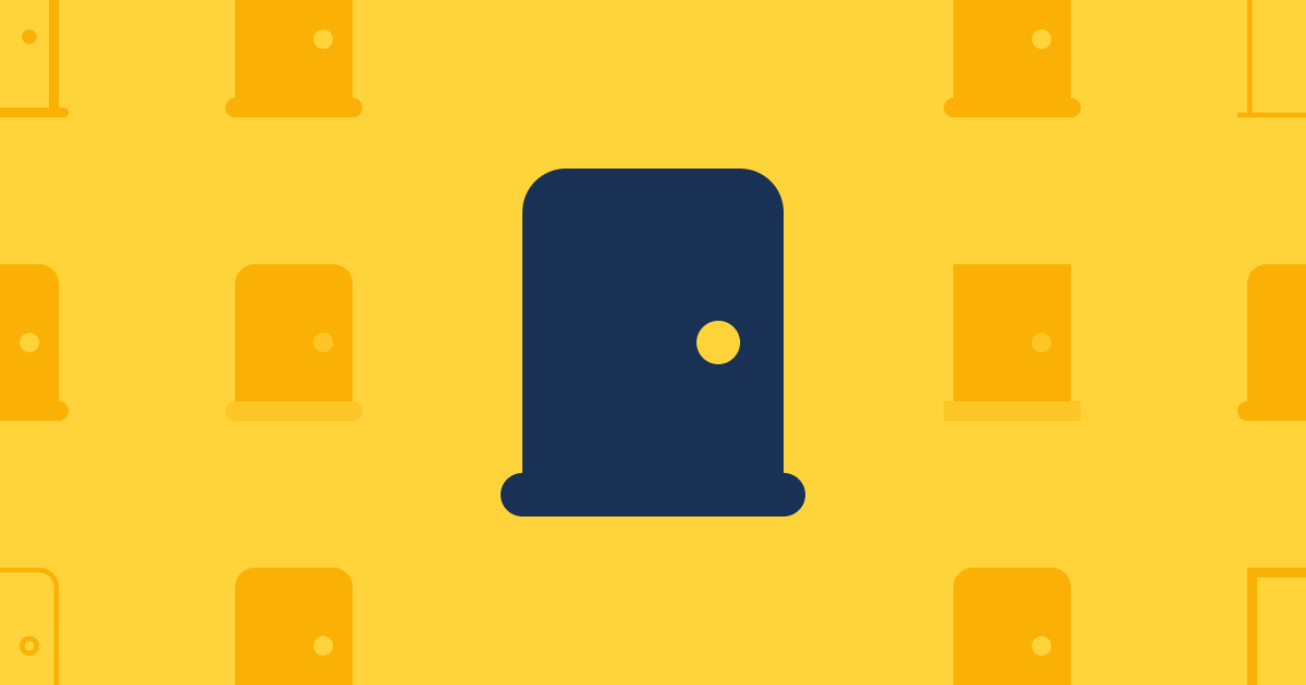 Door Closed Classic Solid Icon | Font Awesome