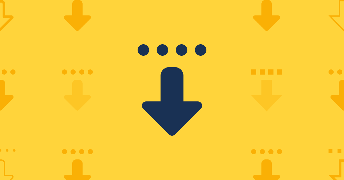 Down From Dotted Line Duotone Icon | Font Awesome