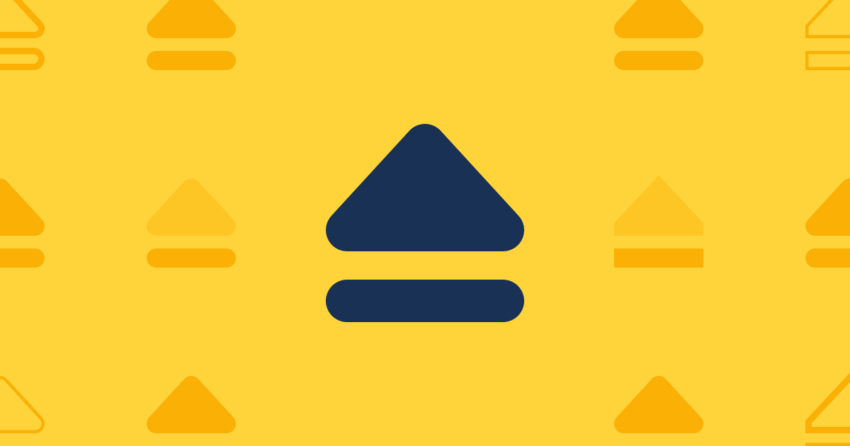 eject Duotone Icon | Font Awesome