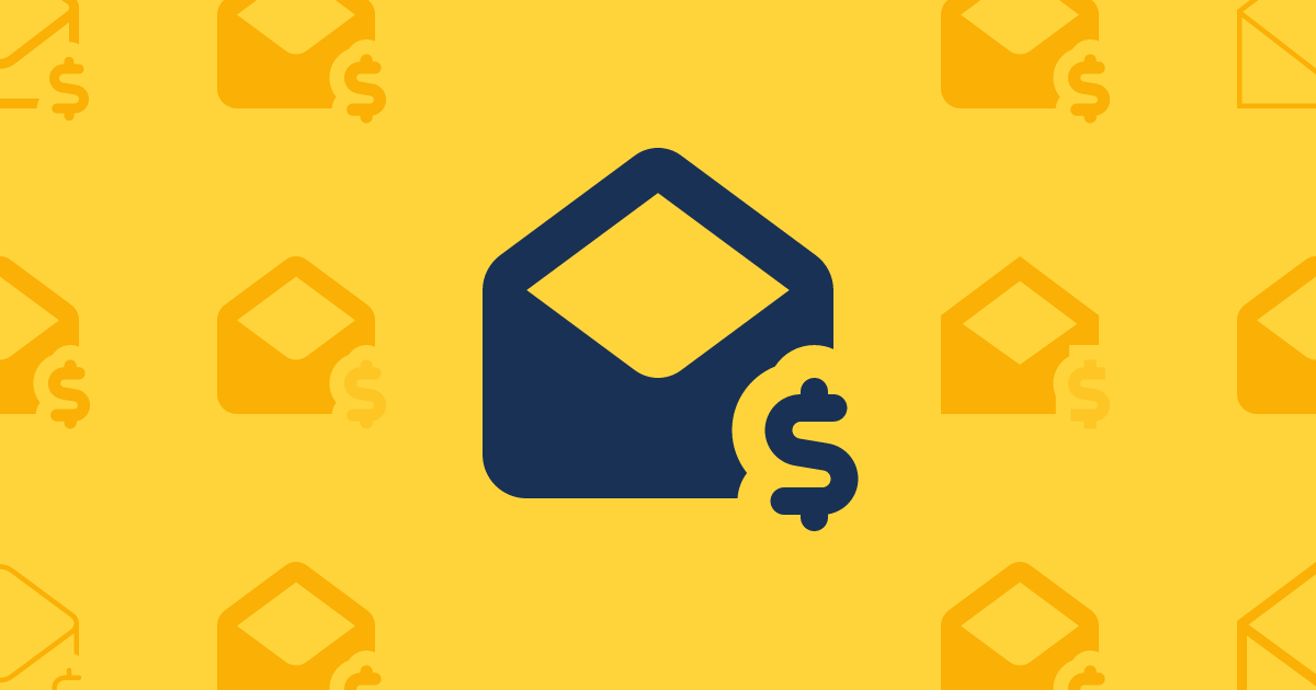 Envelope Open-dollar Classic Solid Icon | Font Awesome
