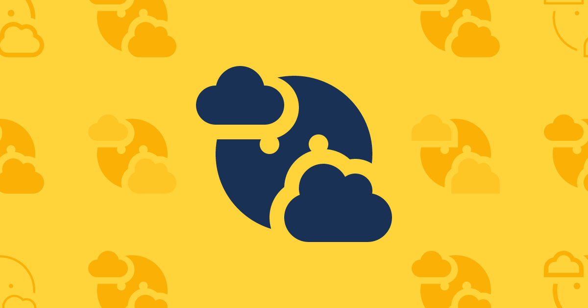 Face Clouds Light Icon | Font Awesome