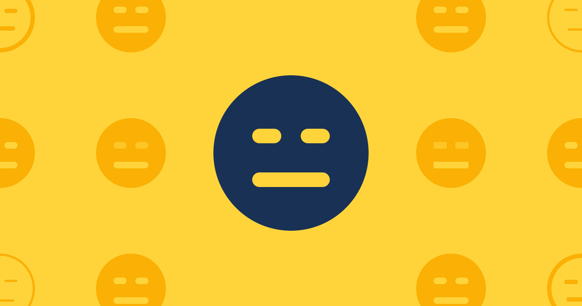 Face Expressionless Solid Icon | Font Awesome